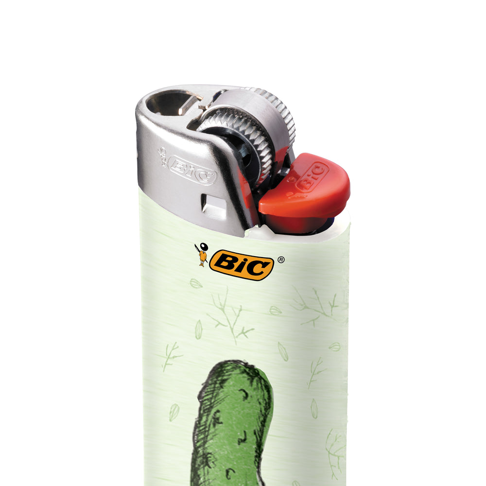 BIC Special Edition Pickle Series Pocket Lighters, Set of 6 Lighters ...