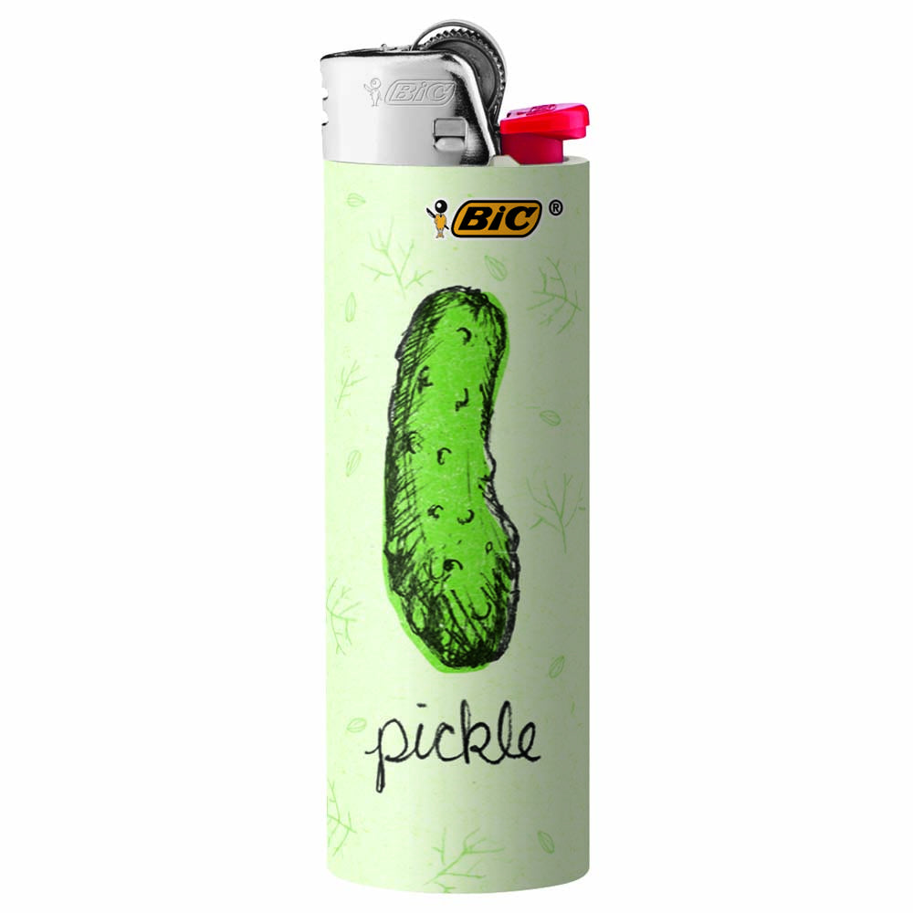 BIC Special Edition Pickle Series Pocket Lighters, Set of 6 Lighters ...